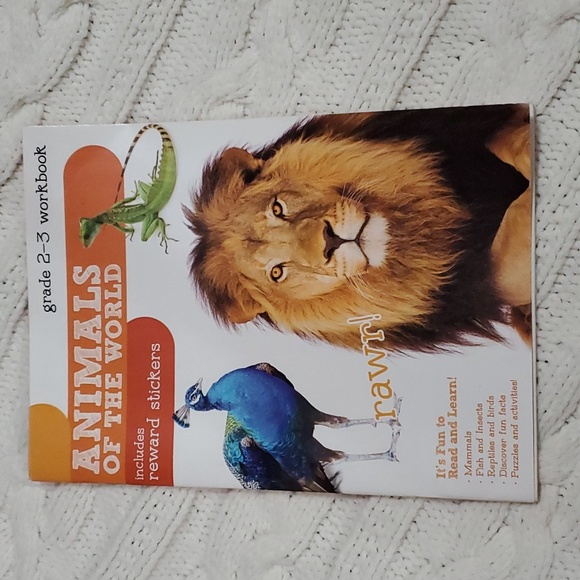 Toys | 5for1 Animals Of The World Activity Book | Poshmark